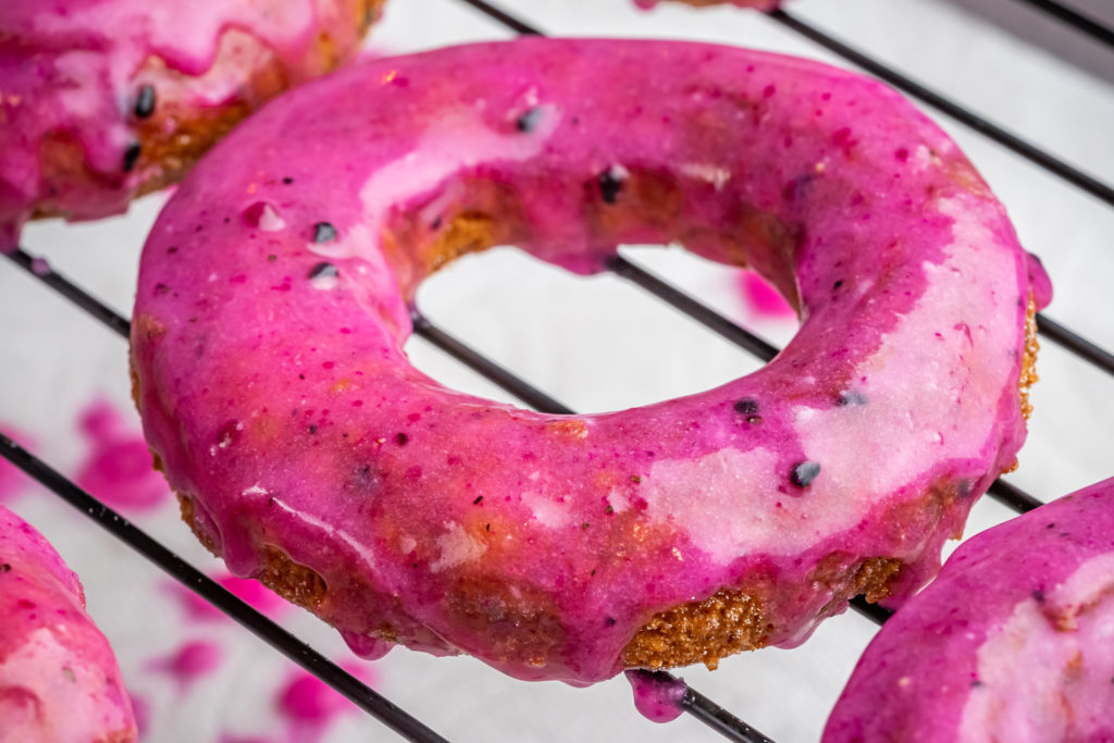 Dragonfruit Mochi Doughnuts – Sushi Day