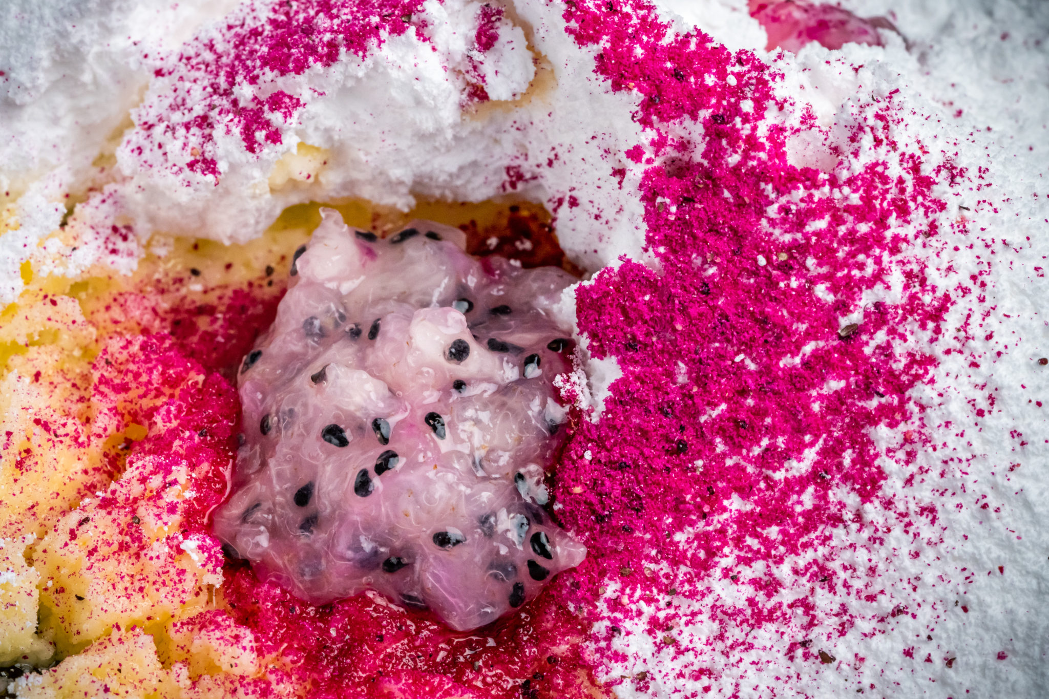 Dragonfruit Mochi Doughnuts – Sushi Day