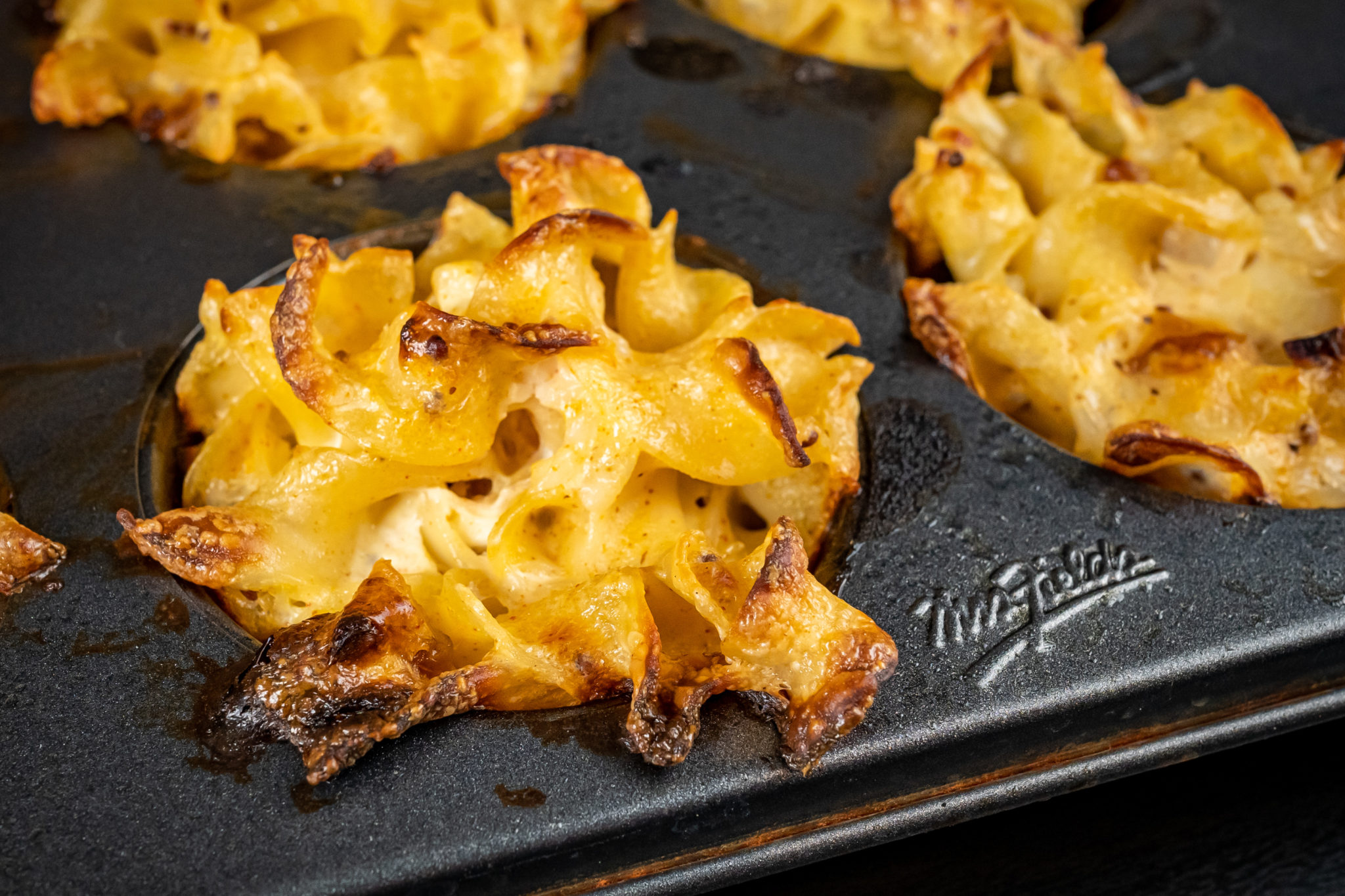 Savory crispy kugel cups – Sushi Day