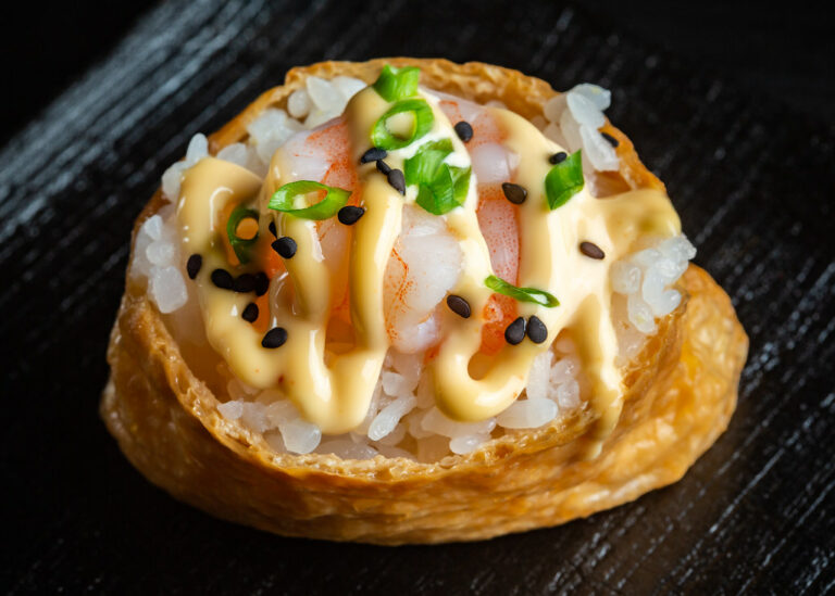 Spicy Shrimp Inari – Sushi Day