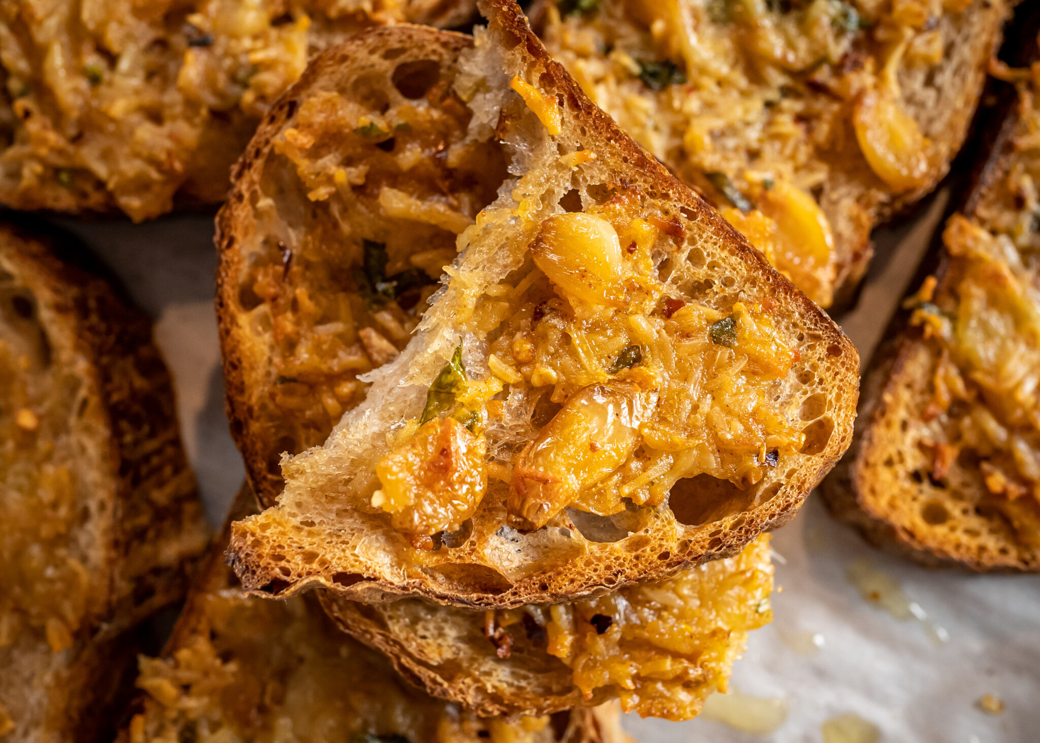 “OMG” Garlic Bread – Sushi Day