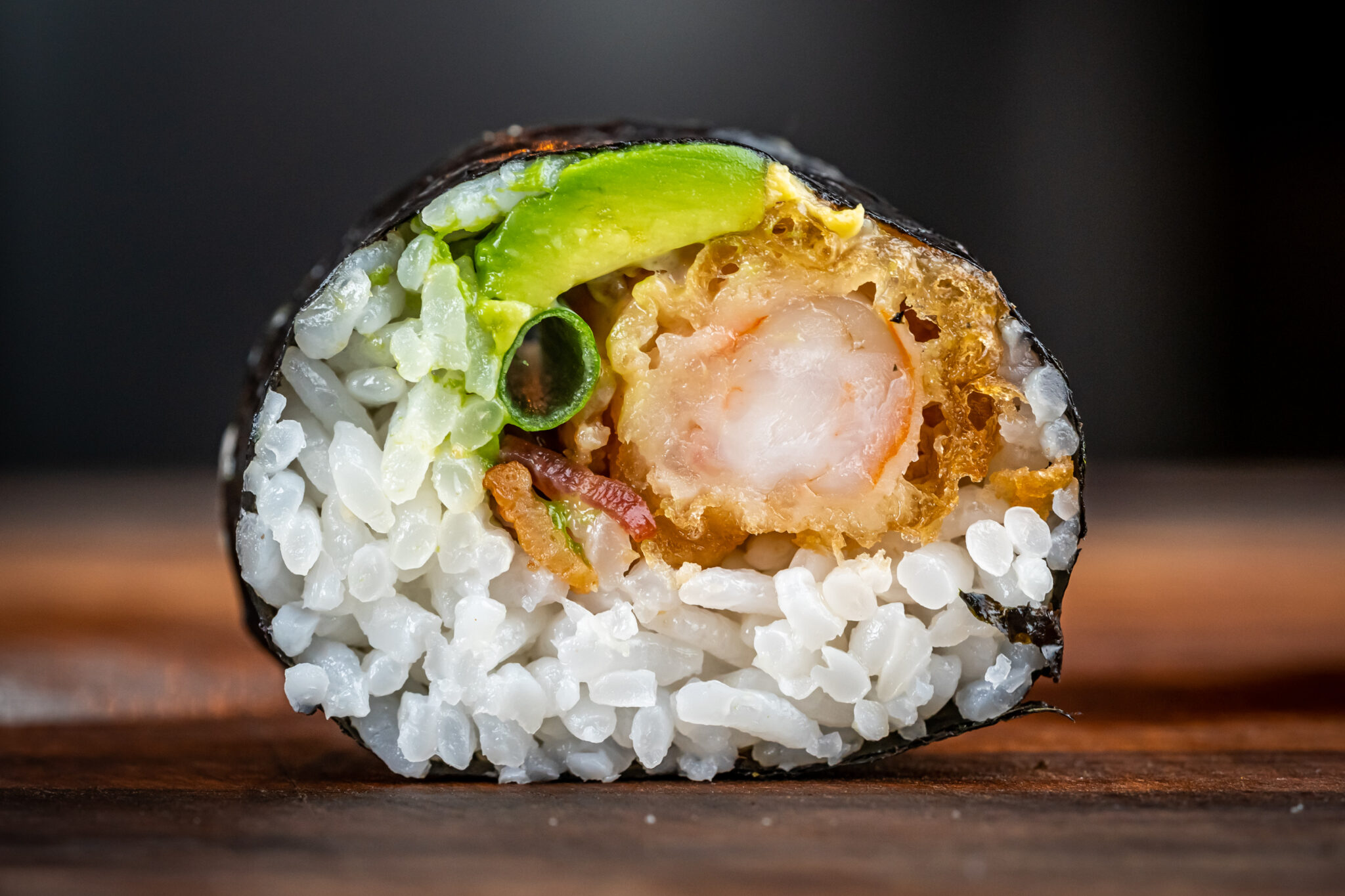 Bacon Crunchy Shrimp Roll – Sushi Day